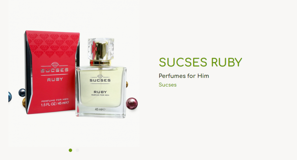 Nước Hoa Nam cao cấp Sucses Ruby 45ml - NBC Solutions