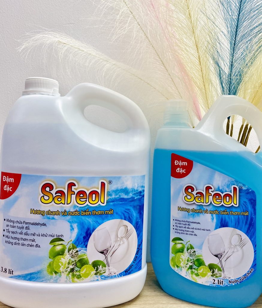 NƯỚC RỬA CHÉN ĐẬM ĐẶC SAFEOL - NBC Solutions